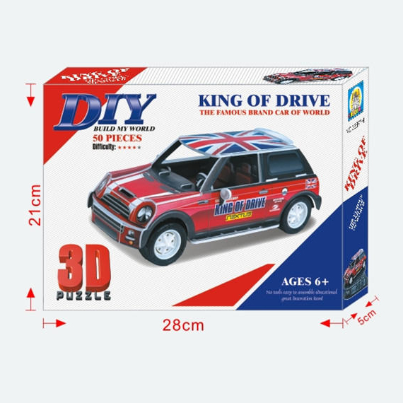 Mini cooper 3D Puzzle • Ανέλιξη